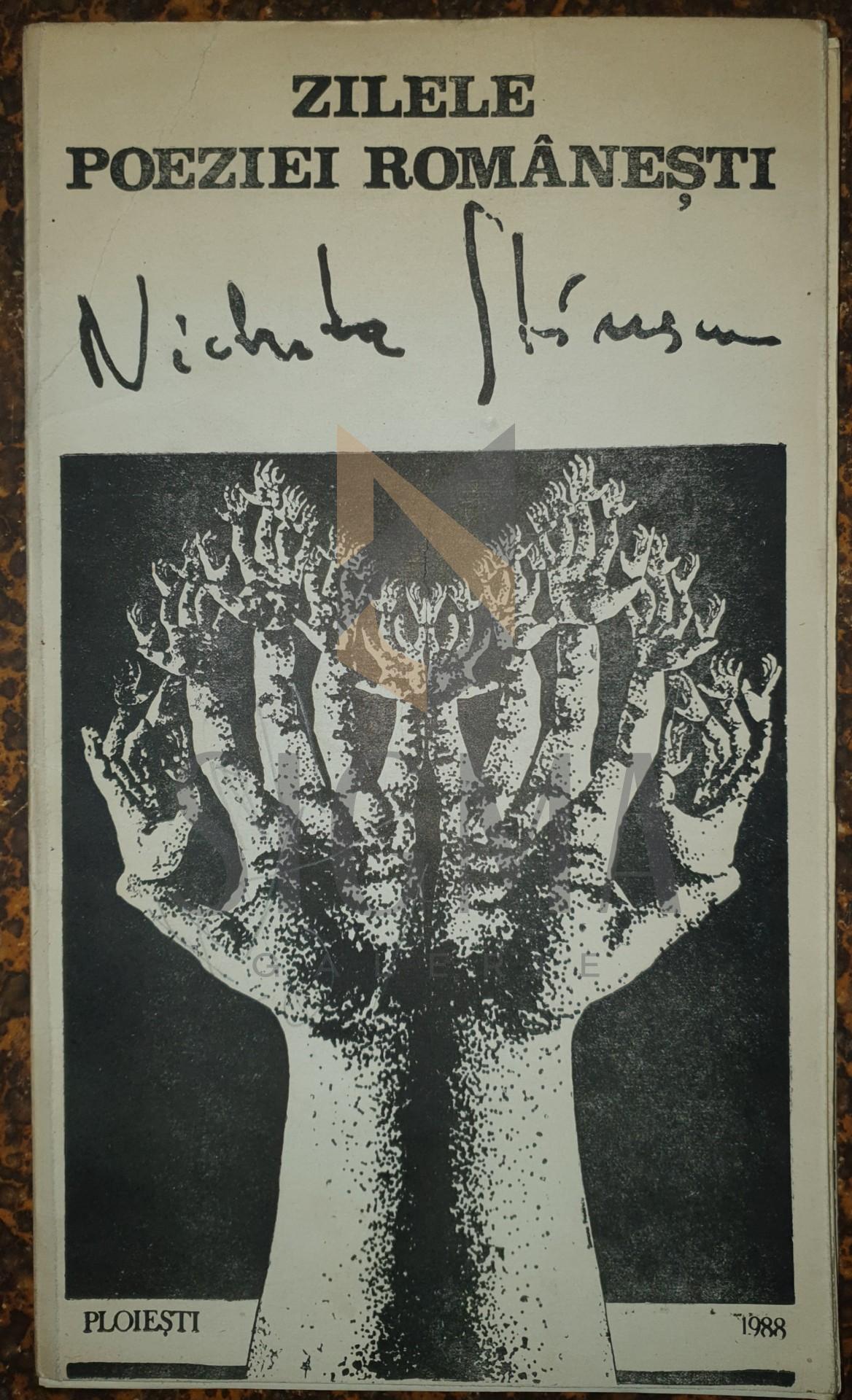 ZILELE POEZIEI ROMANESTI " NICHITA STANESCU " Expozitie de Arta ...